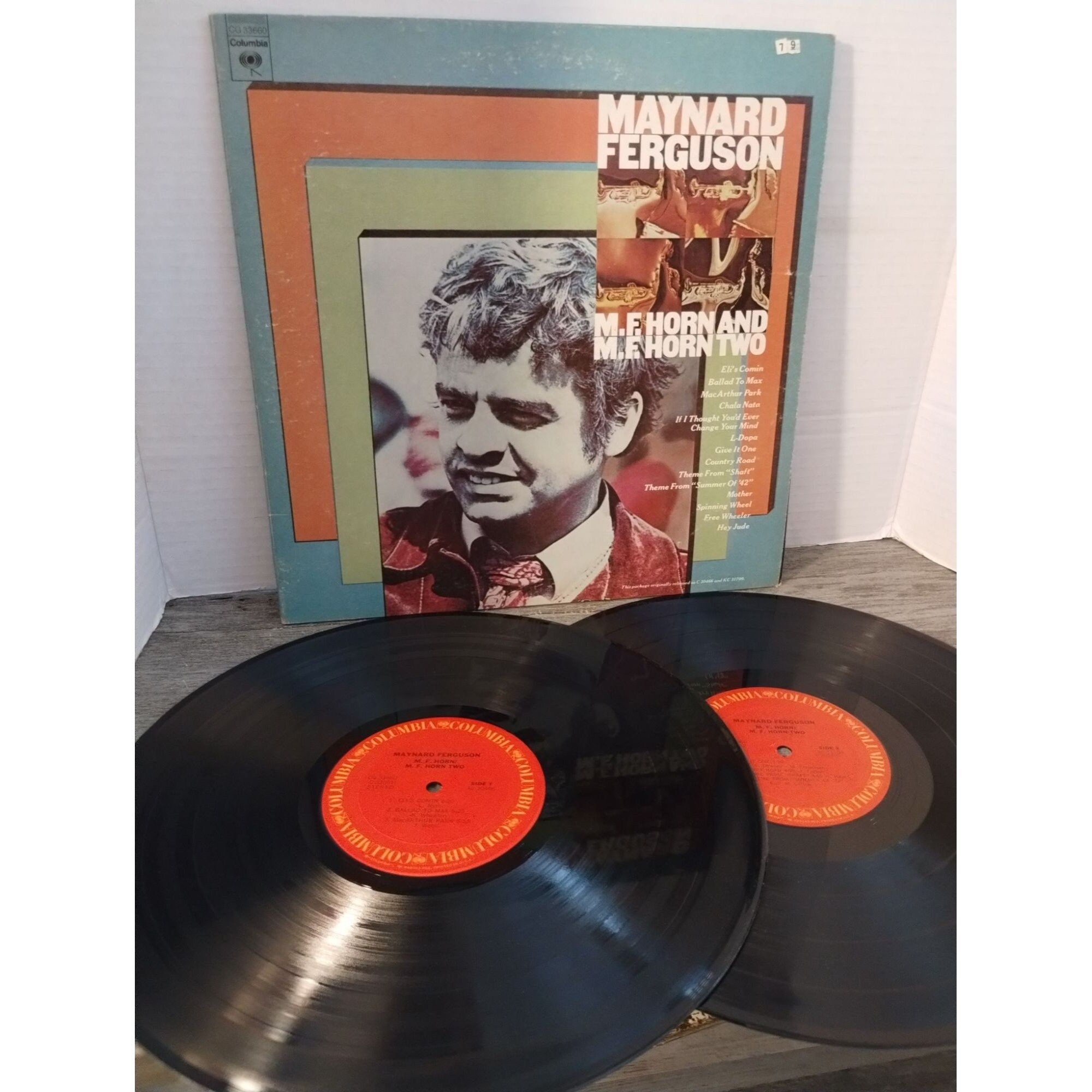 Maynard Ferguson M.F. Horn / M.F. Horn Two LP Columbia CG 33660 1975 - Etsy