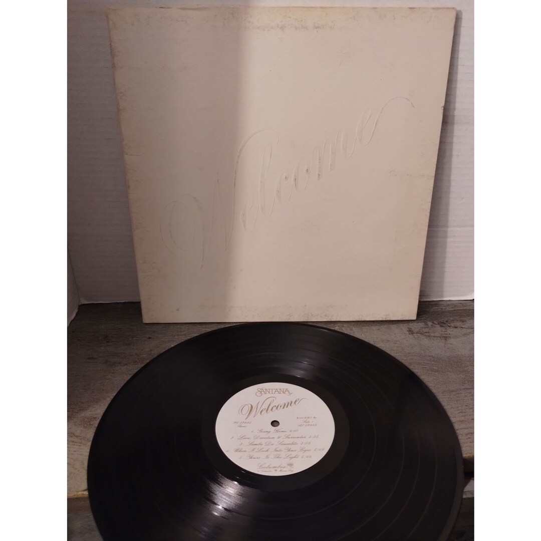 Santana Welcome (columbia PC 32445, 1973) Gatefold - Etsy
