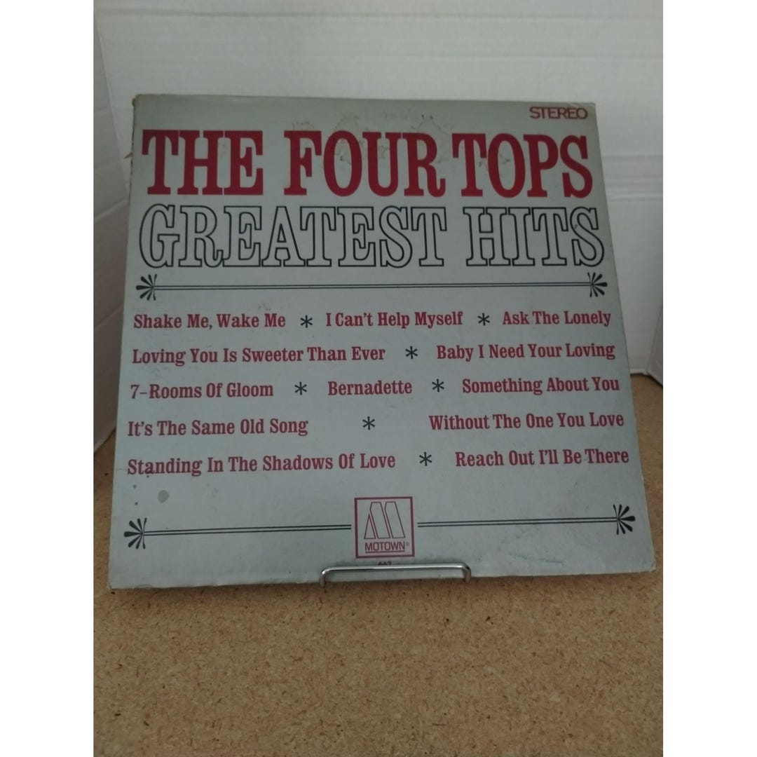 The Four Tops Greatest Hits Vinyl LP Motown 662 Stereo - Etsy