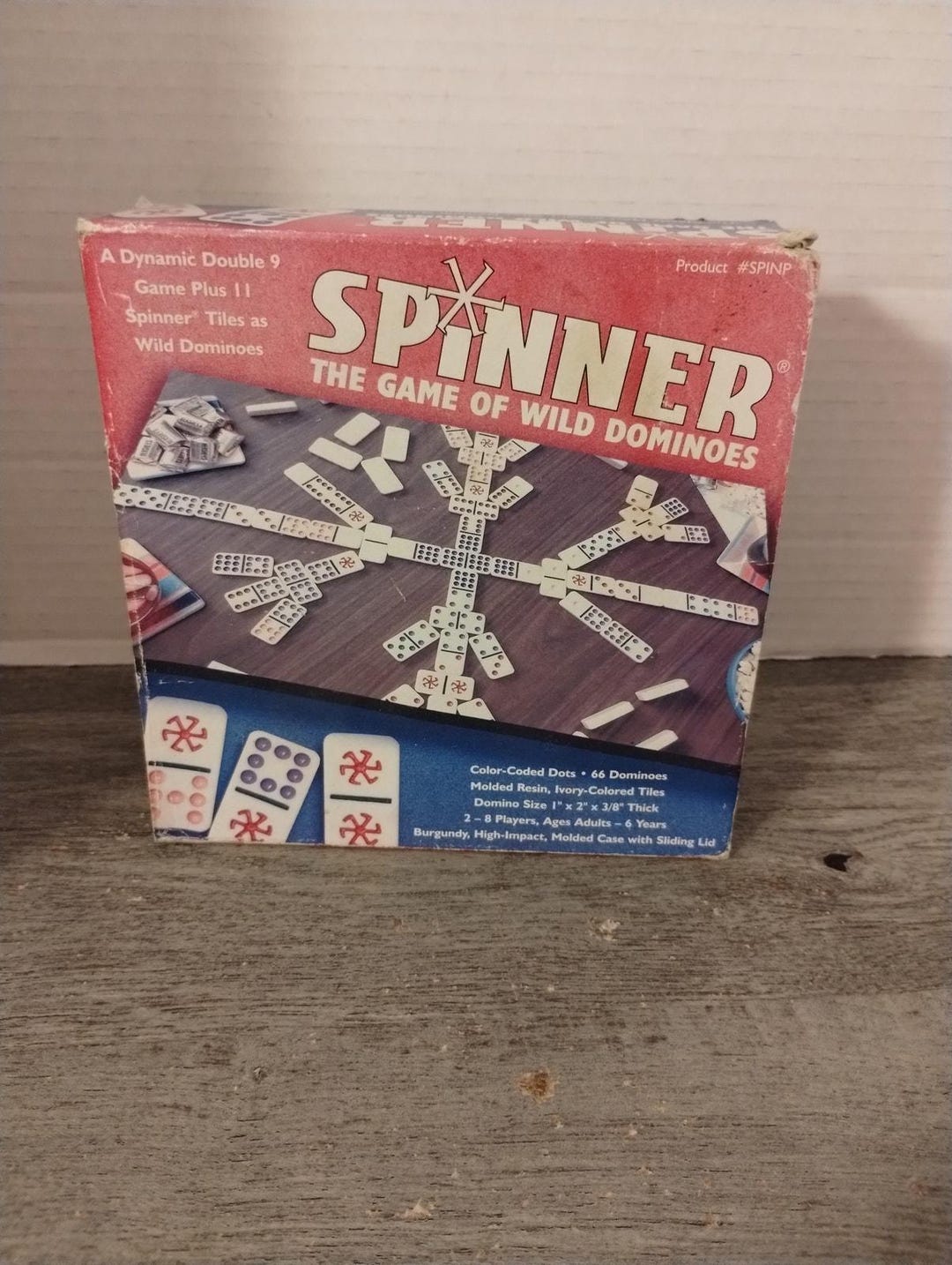 Spinner the Game of Wild Dominoes - Catalin Tiles 2003 Dominoes - Etsy