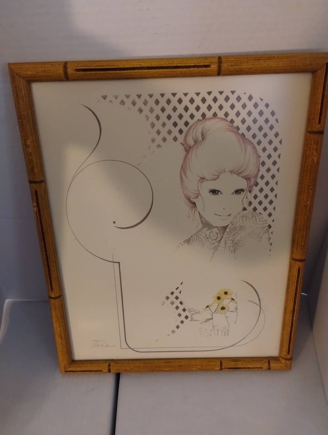 Tara 1975 Scafa-tornabene Art Publication Original Litho 14 1/2" X 12 ...