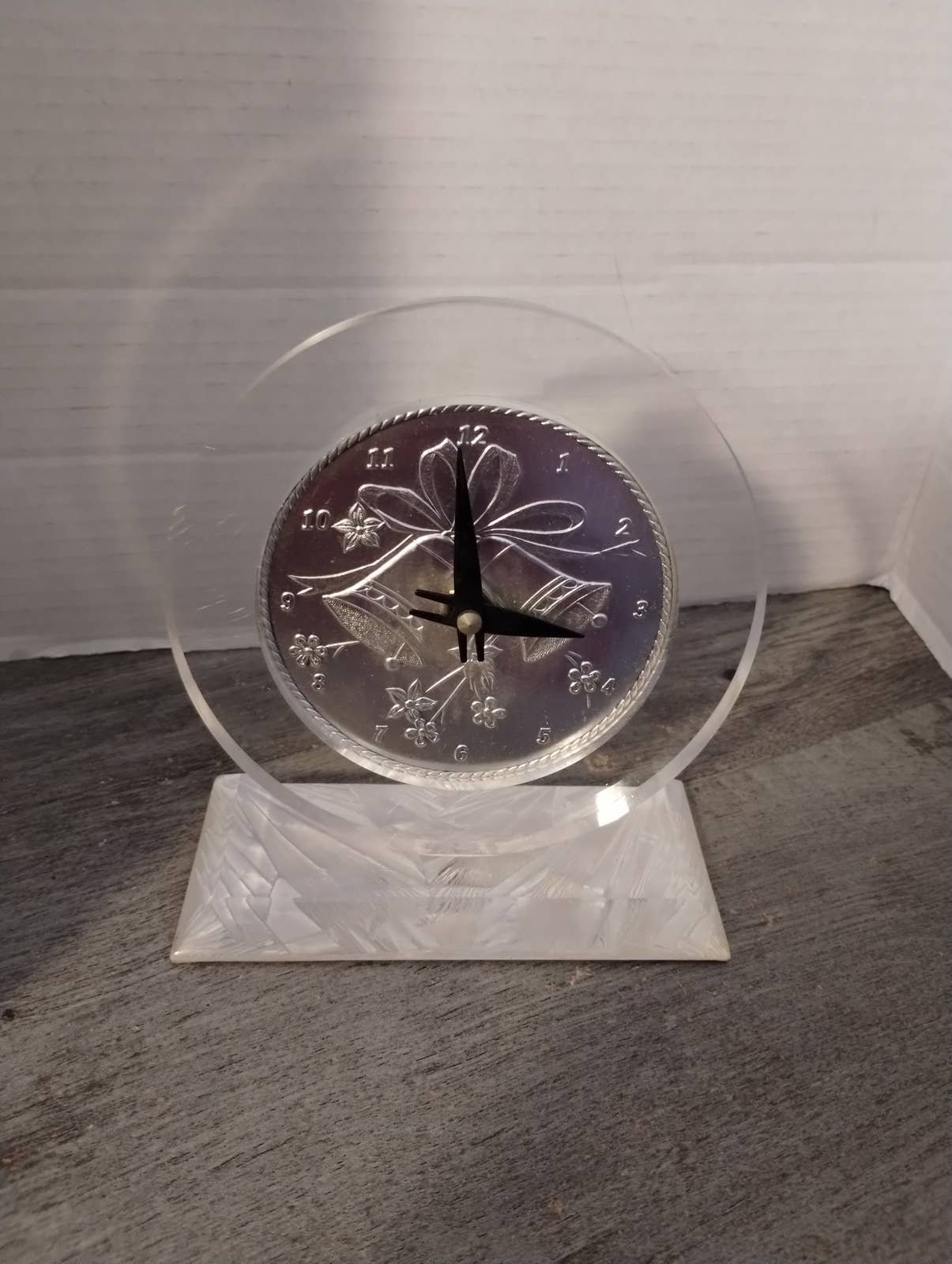 MARION KAY Kienzle Quartz Clock Model 25 Wedding Bells Made USA Mid ...