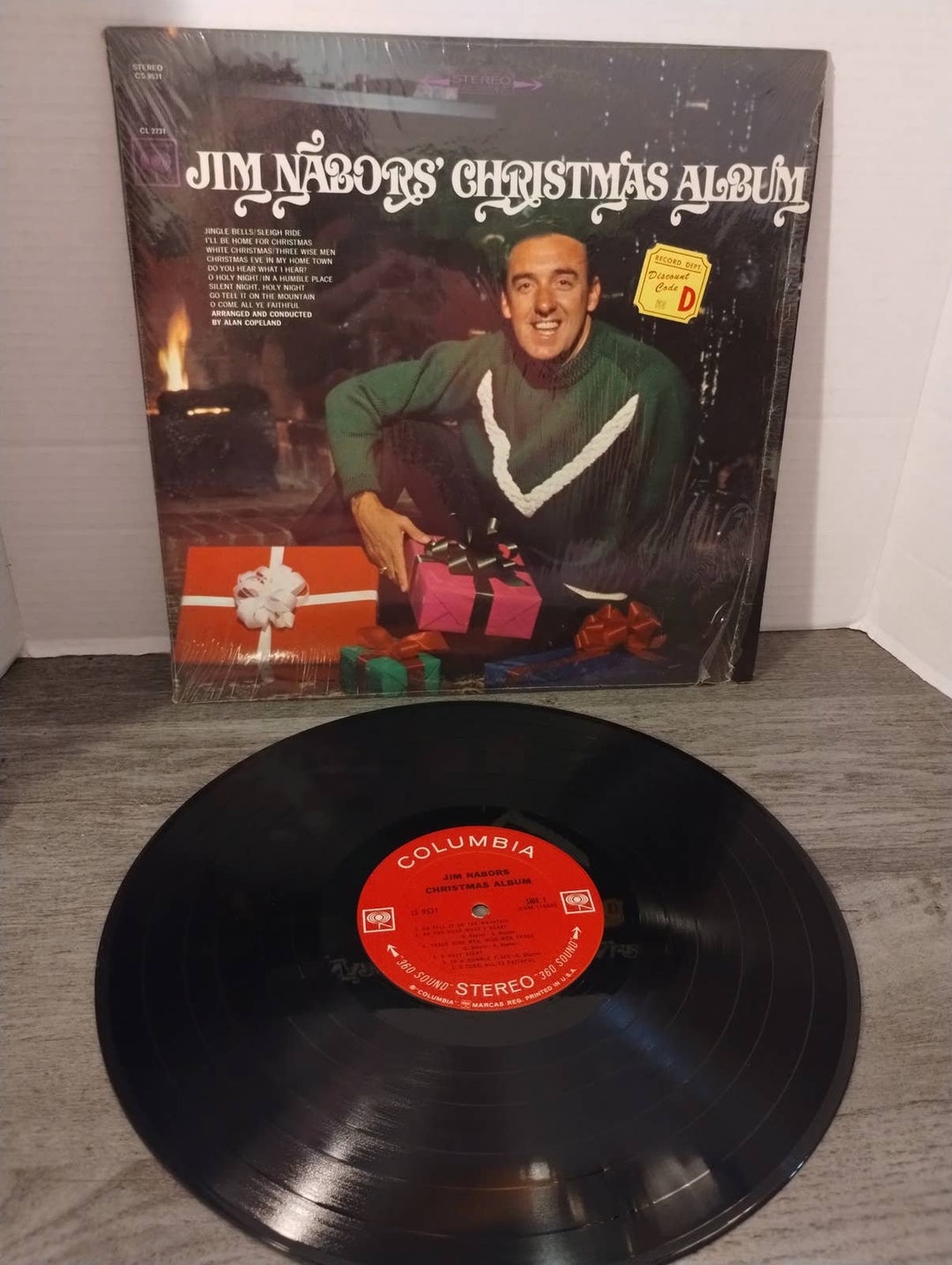 Jim Nabors' Christmas Album CL 2731 Columbia Vintage Vinyl LP - Etsy