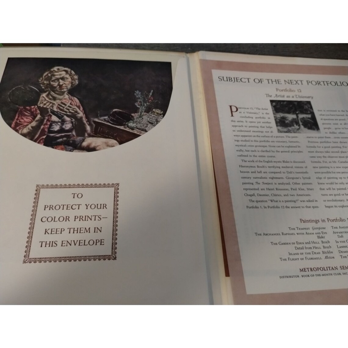 Metropolitan Museum Seminars in Art Book Color Prints John Canaday ...