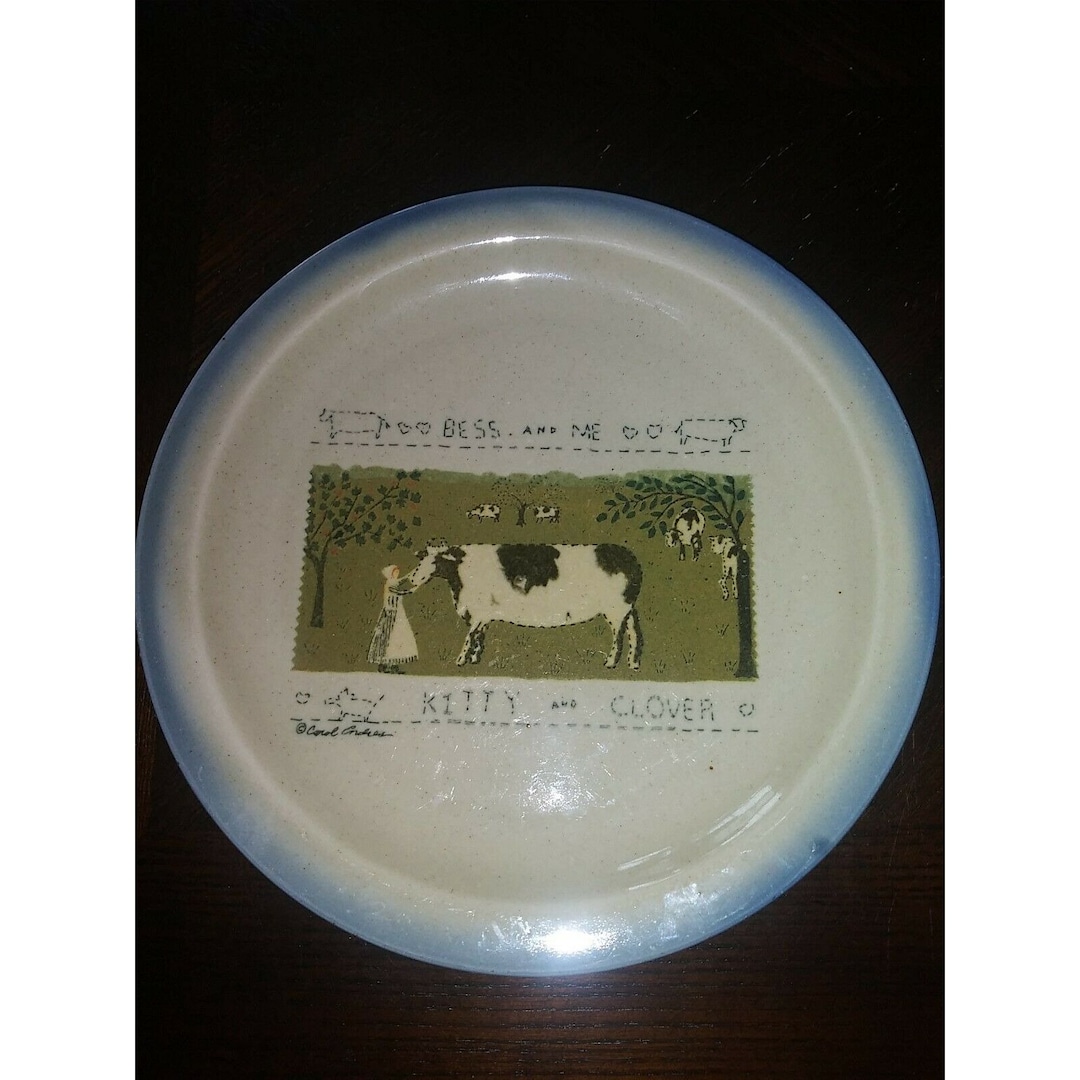 Carol Endres American Primitive Folk Art BESS & Me KITTY and CLOVER ...