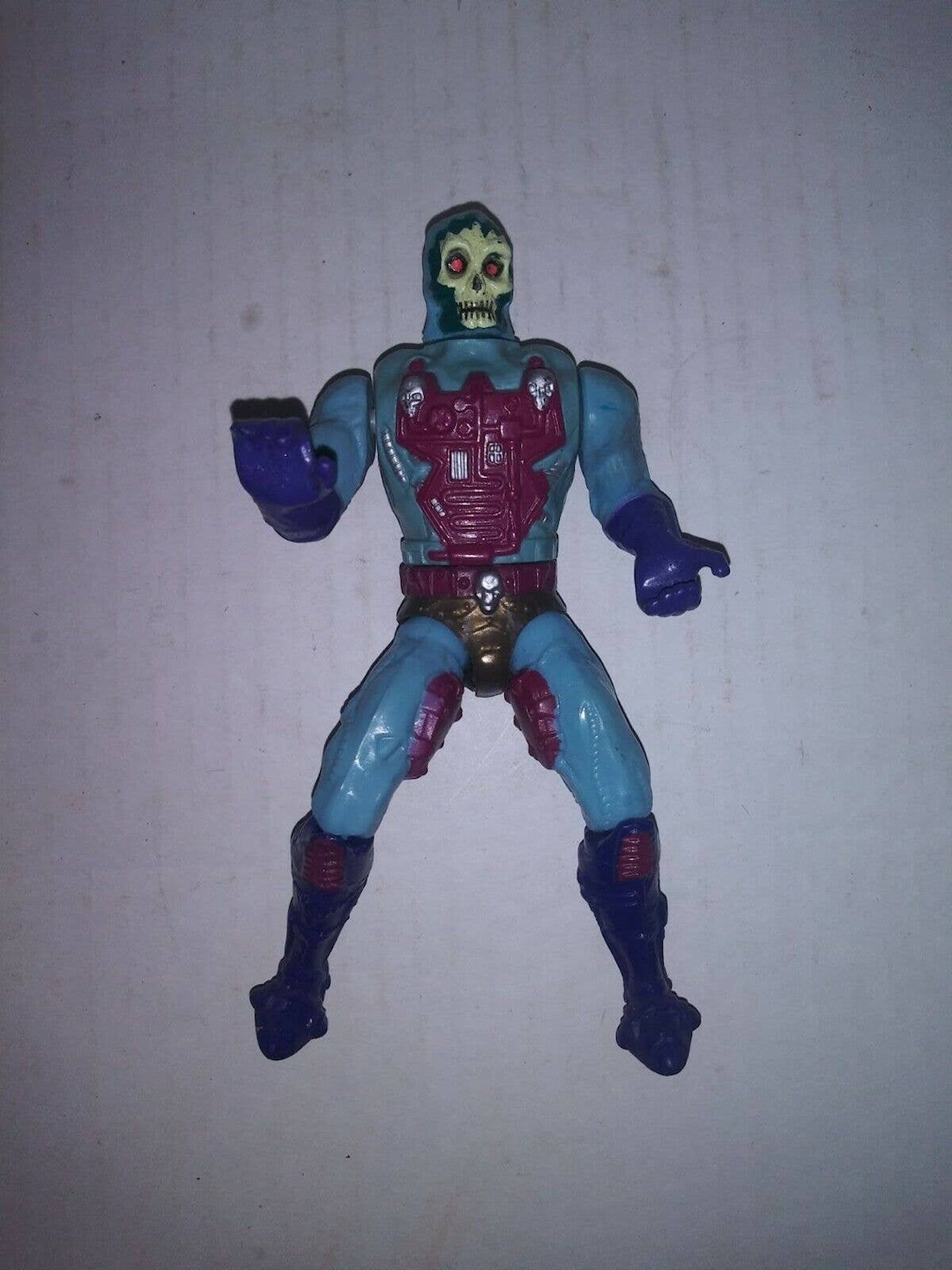 1988 Skeletor Mattel MOTU Action Figure He-man Masters of the Universe ...