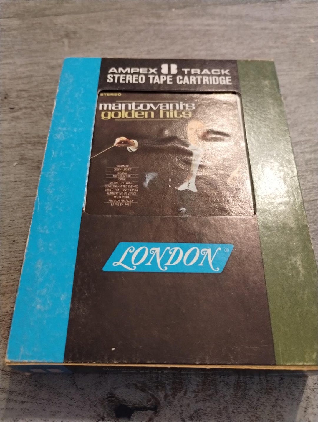 Mantovani's Golden Hits London Records LEM 72125 Ampex 8 Track - Etsy