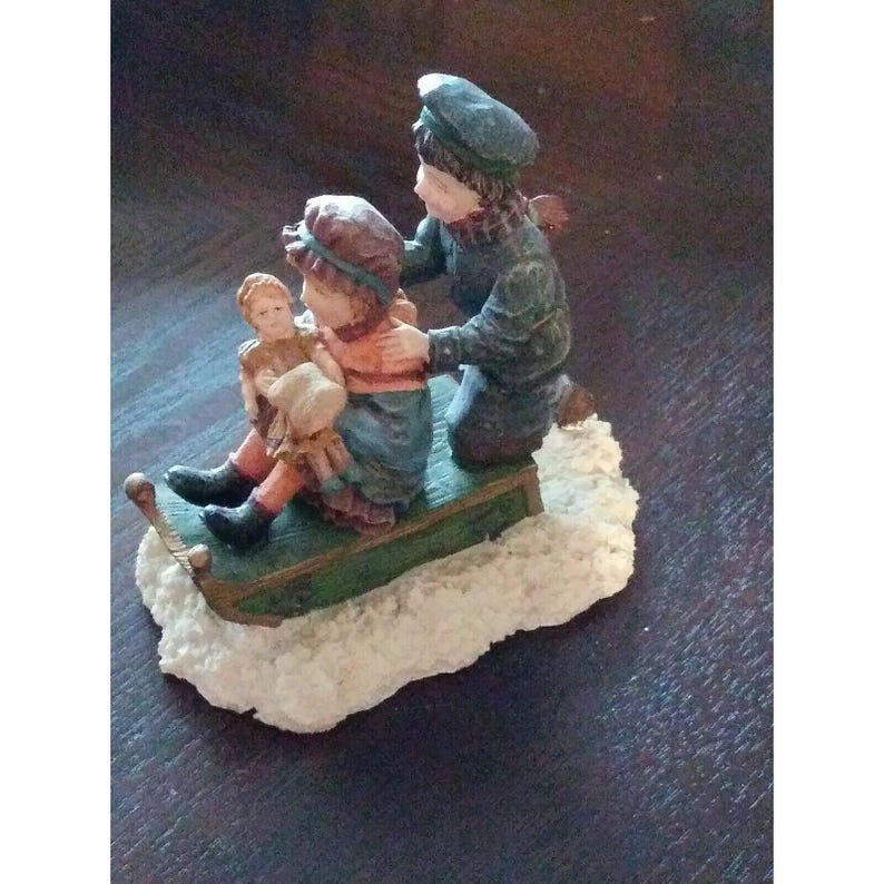 Victorian Sleigh Ride Vintage Department 56 Figurine - Etsy