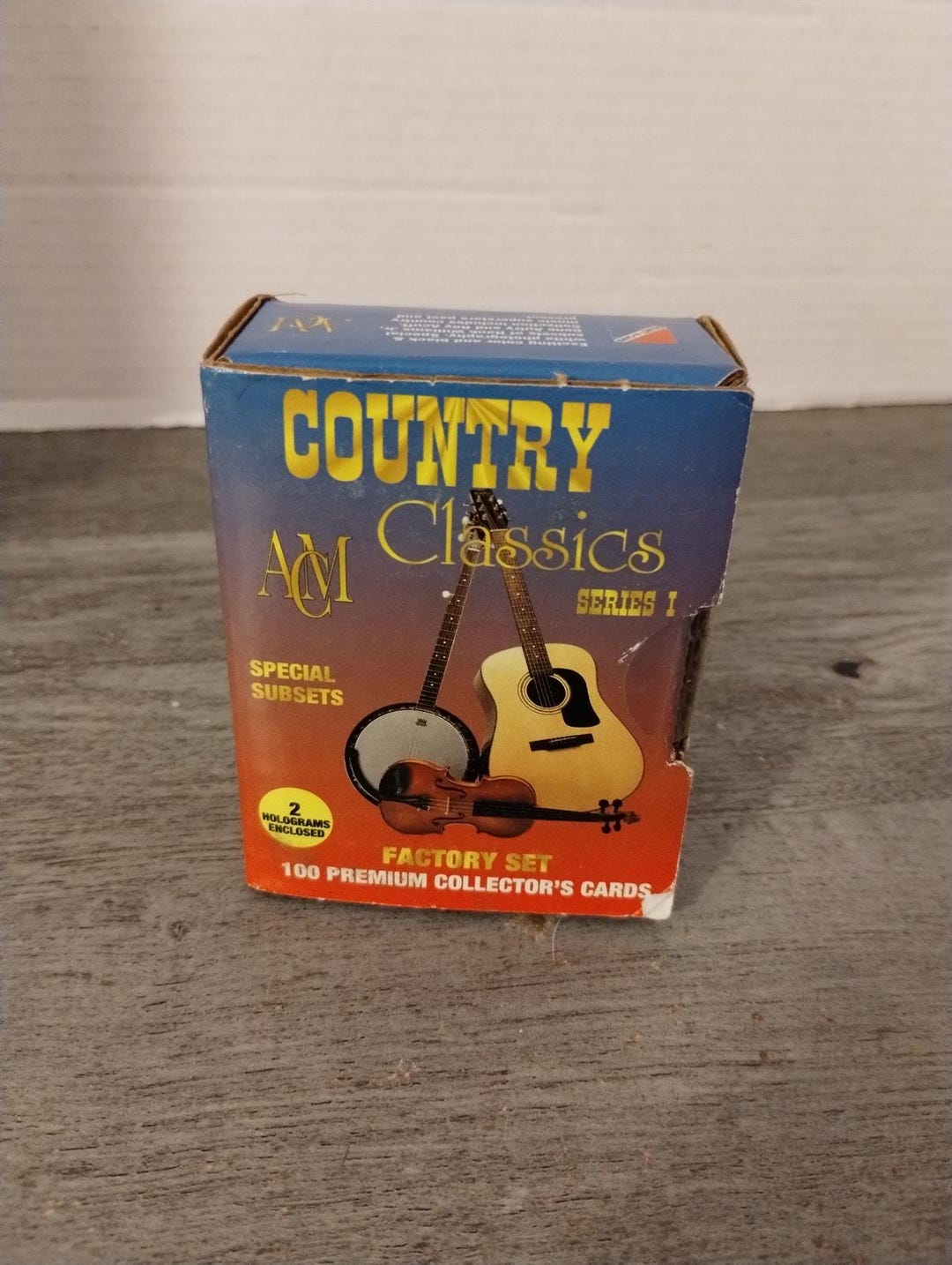 1992 COUNTRY CLASSICS Limited Edition Trading Cards Series 1 Pack Box ...