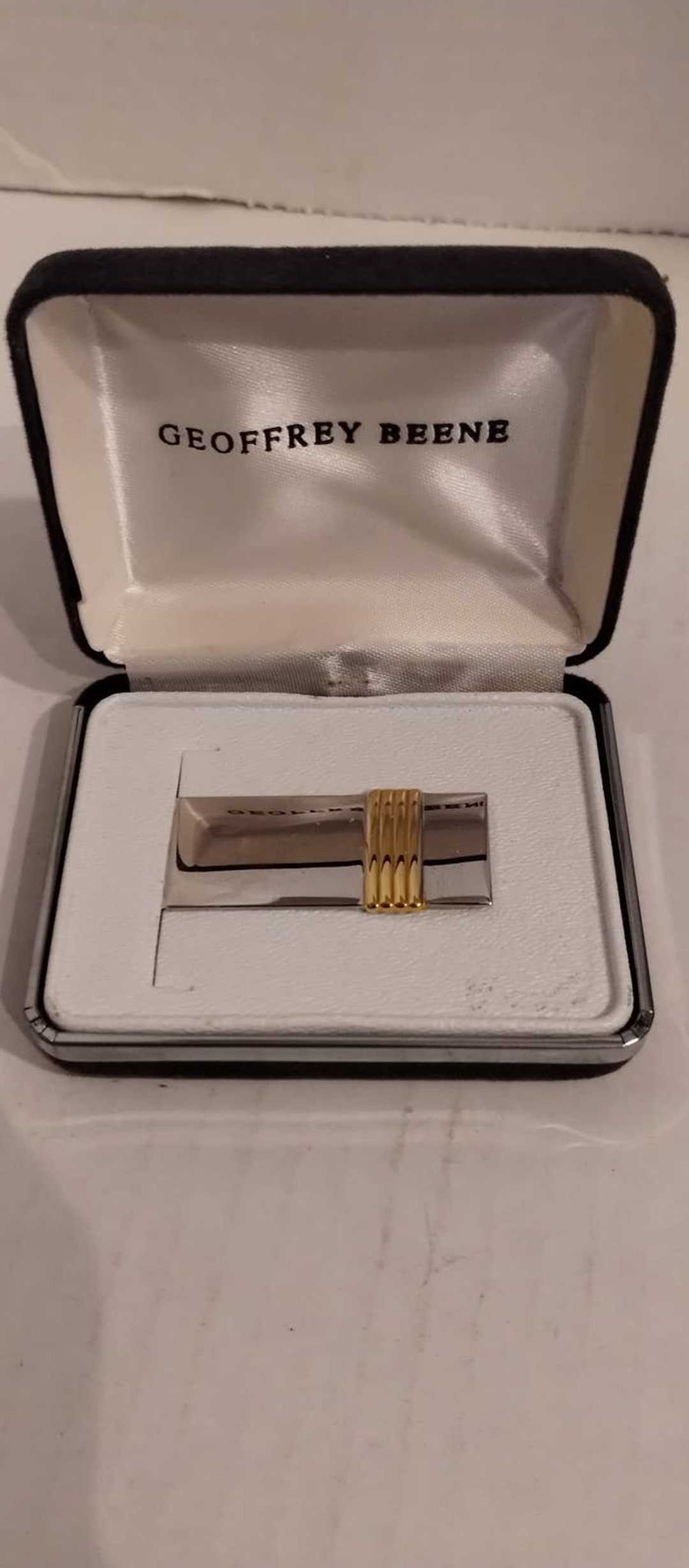 New Geoffrey Beene Gold Tone Money Clip With Box - Etsy