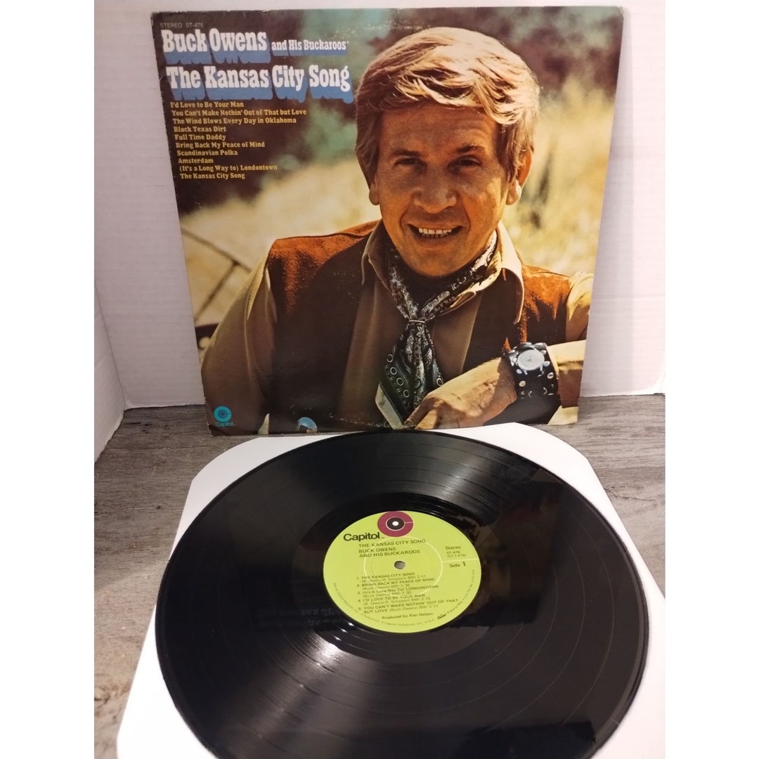 Buck Owens "the Kansas City Song" Vinyl LP Capitol Records ST-476 1970 ...