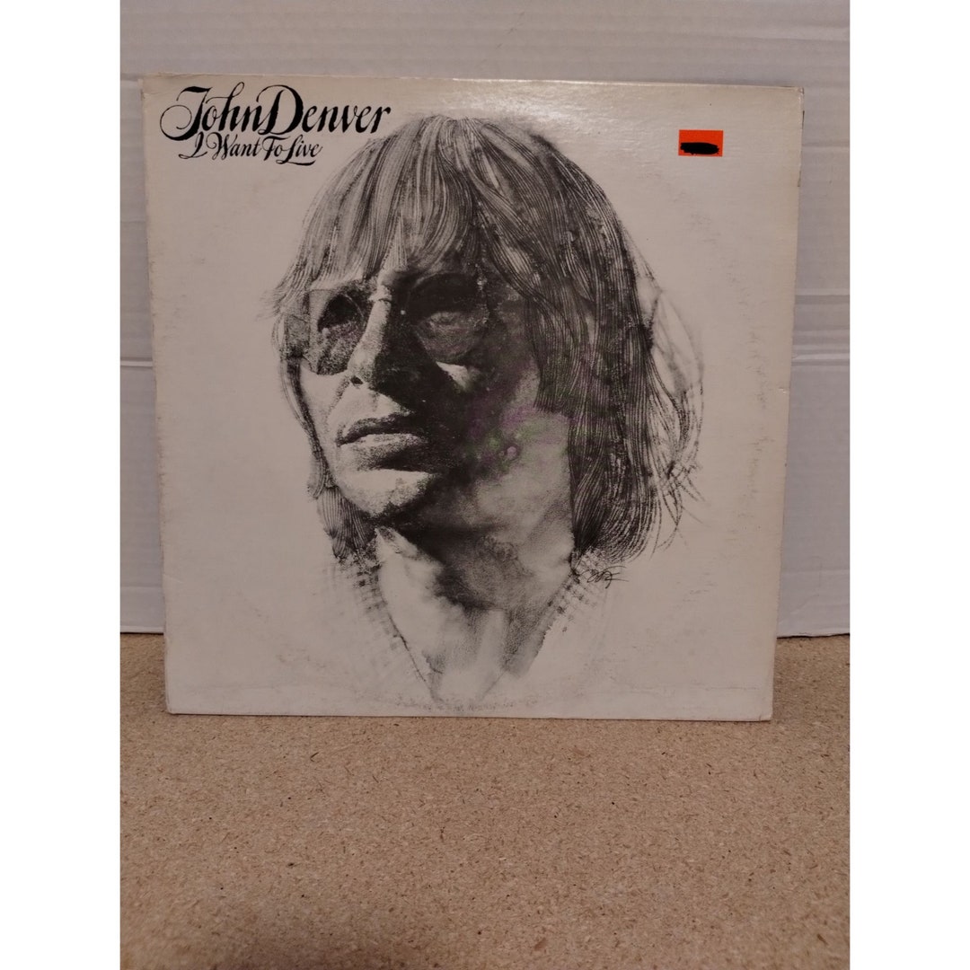 John Denver I Want to Live Vinyl Record LP Album AFL1-2521 Country Folk ...