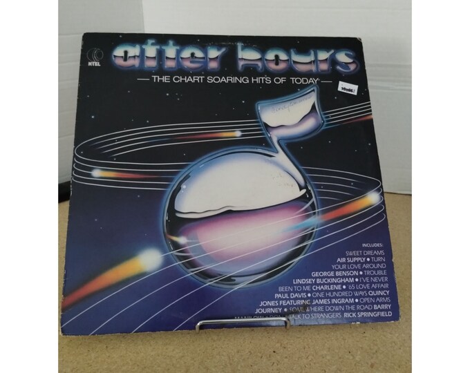 After Hours the Chart Soaring Hits of Today Vinyl LP PTU 2920 K-tel - Etsy