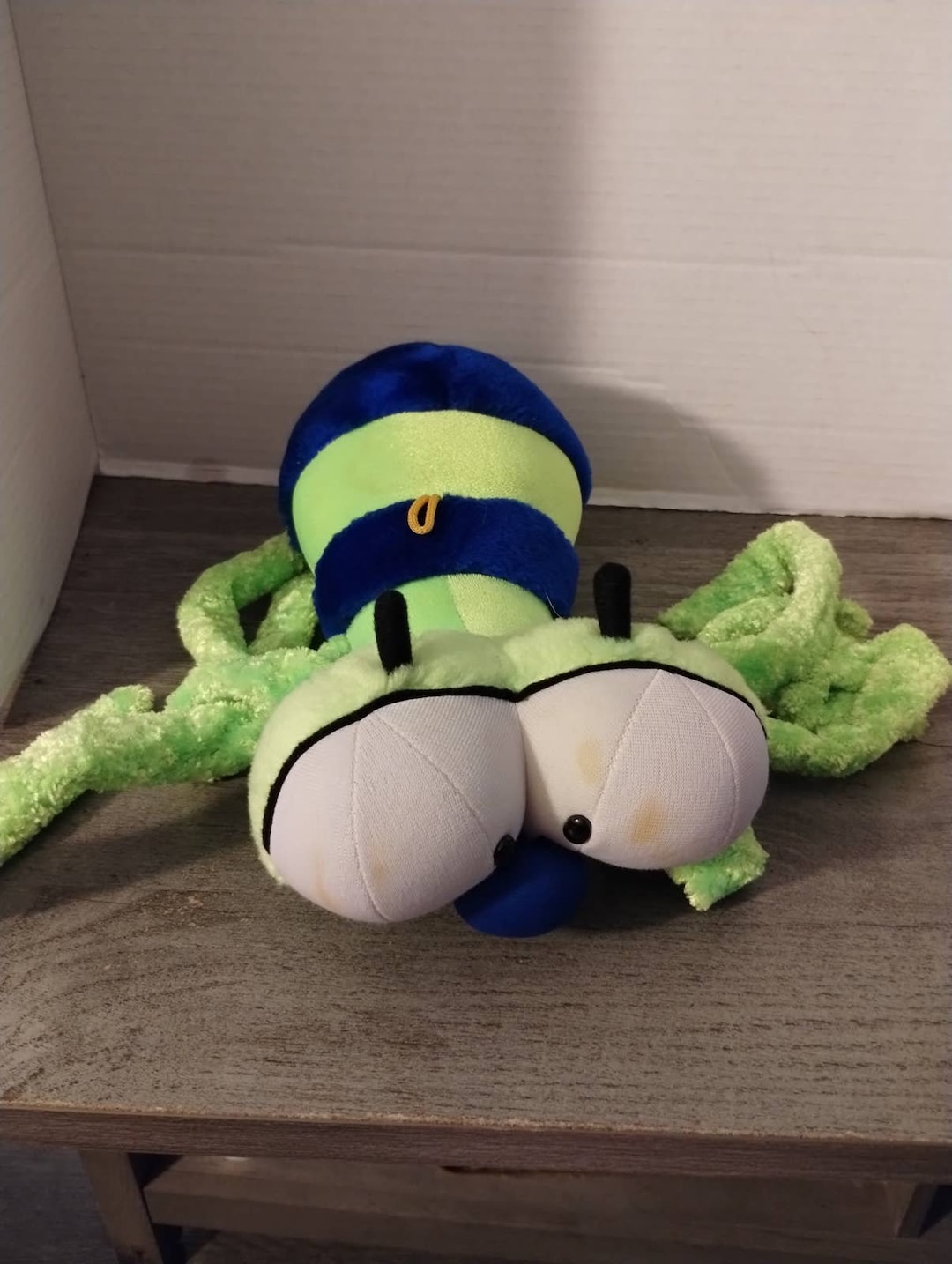 12" Green and Blue Classic Toy Co Plush - Etsy