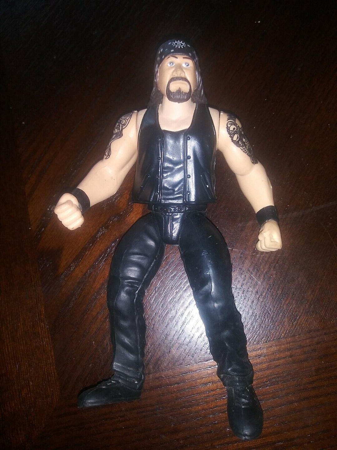 1998 Jakks Pacific Titan Sports WWF WWE 8 Ball Kona Wrestling Action ...