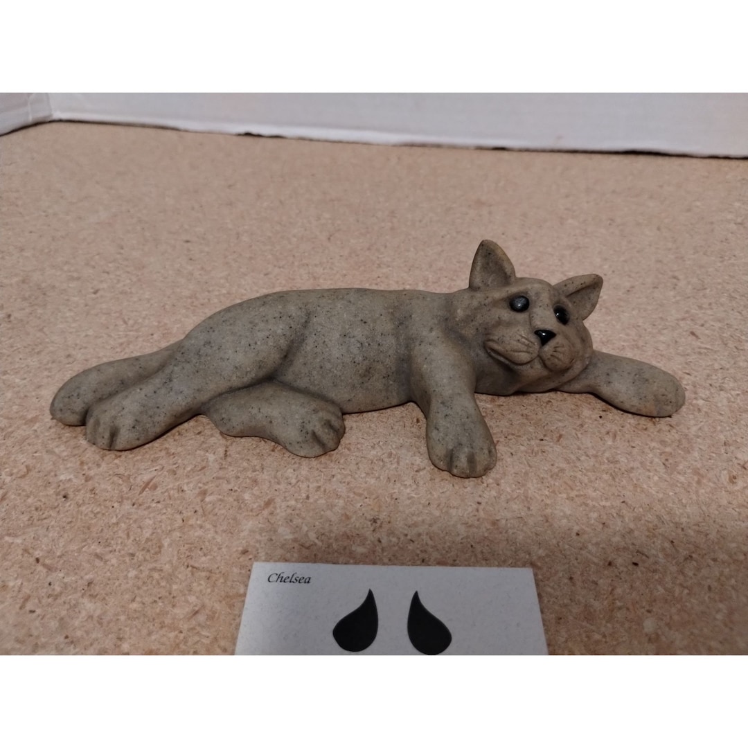 Quarry Critters Chelsea 2000 Second Nature Design Cat Kitten Kitty - Etsy