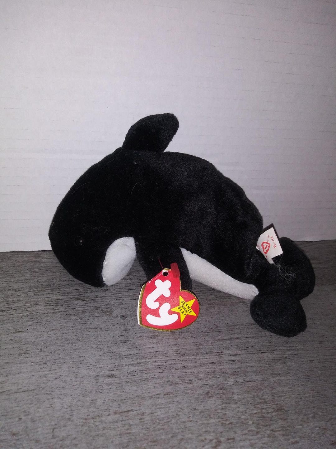 Ty Beanie Babies Waves the Orca Whale - Etsy