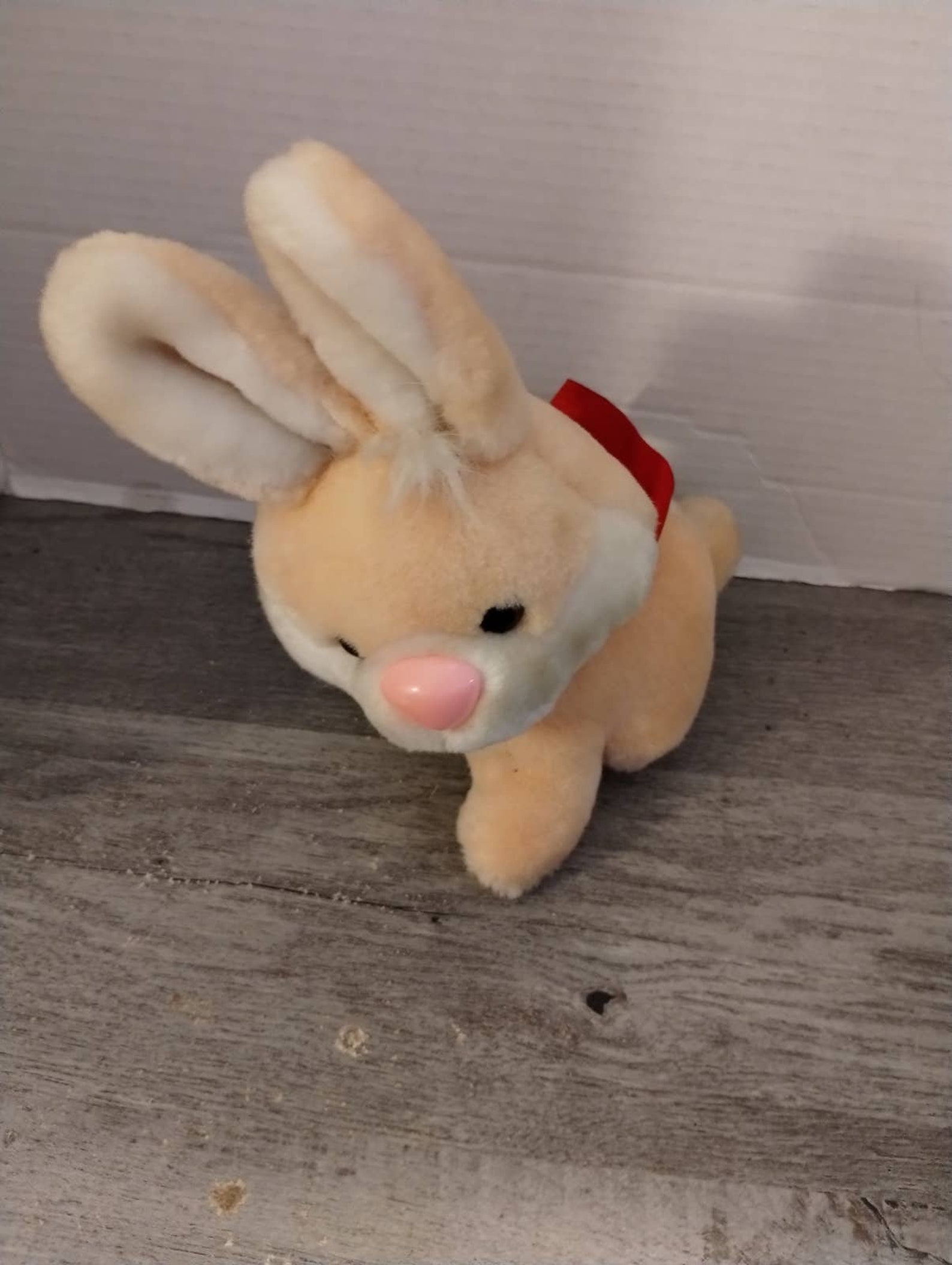 Gerber Precious Plush Vintage Peach Bunny Rabbit 9 - Etsy