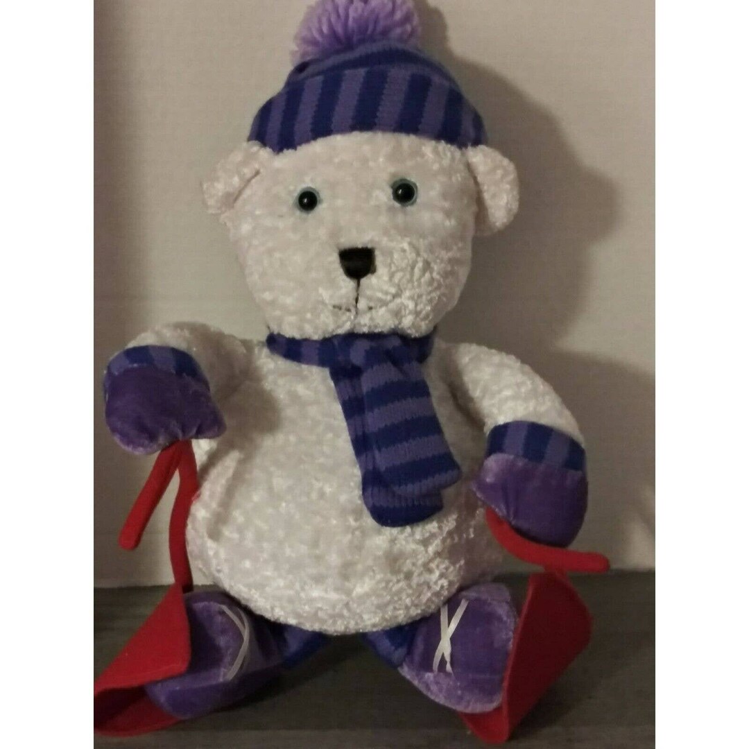 Sugar Loaf Bear Skiing 1988 Stuffed Animal Plush Vintage - Etsy