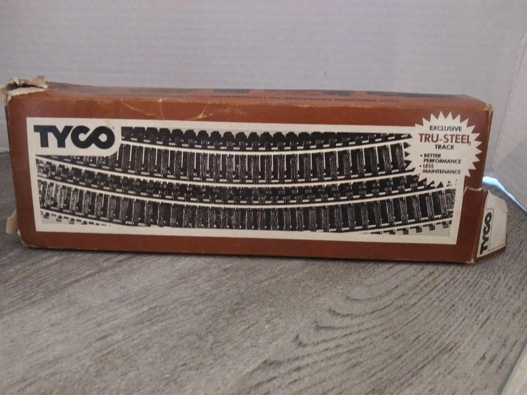 Tyco HO Scale Tru-steel Track 14 Pieces Mint Condition in the Box - Etsy