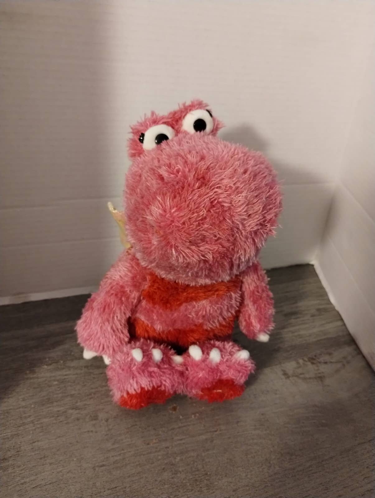 Hallmark Bernice Pink Dragon Sound Motion Singing Flutter Plush ...