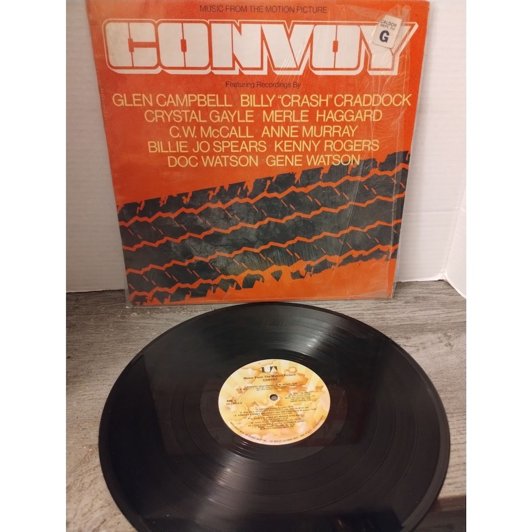 Convoy-original Soundtrack-united Artists UA-LA910-H-1978-C.W. Mccall ...
