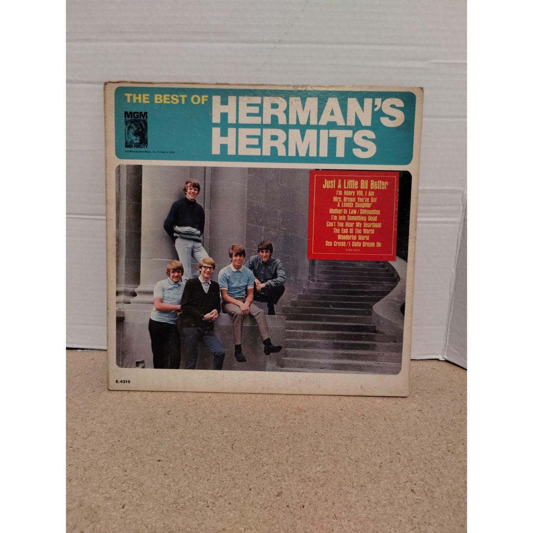 Herman's Hermits the Best of Herman's Hermits 1965 MGM Records E4315 - Etsy