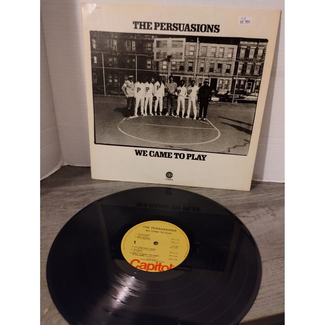 The Persuasions We Came to Play Acapella Capitol Records SM791 Stereo ...