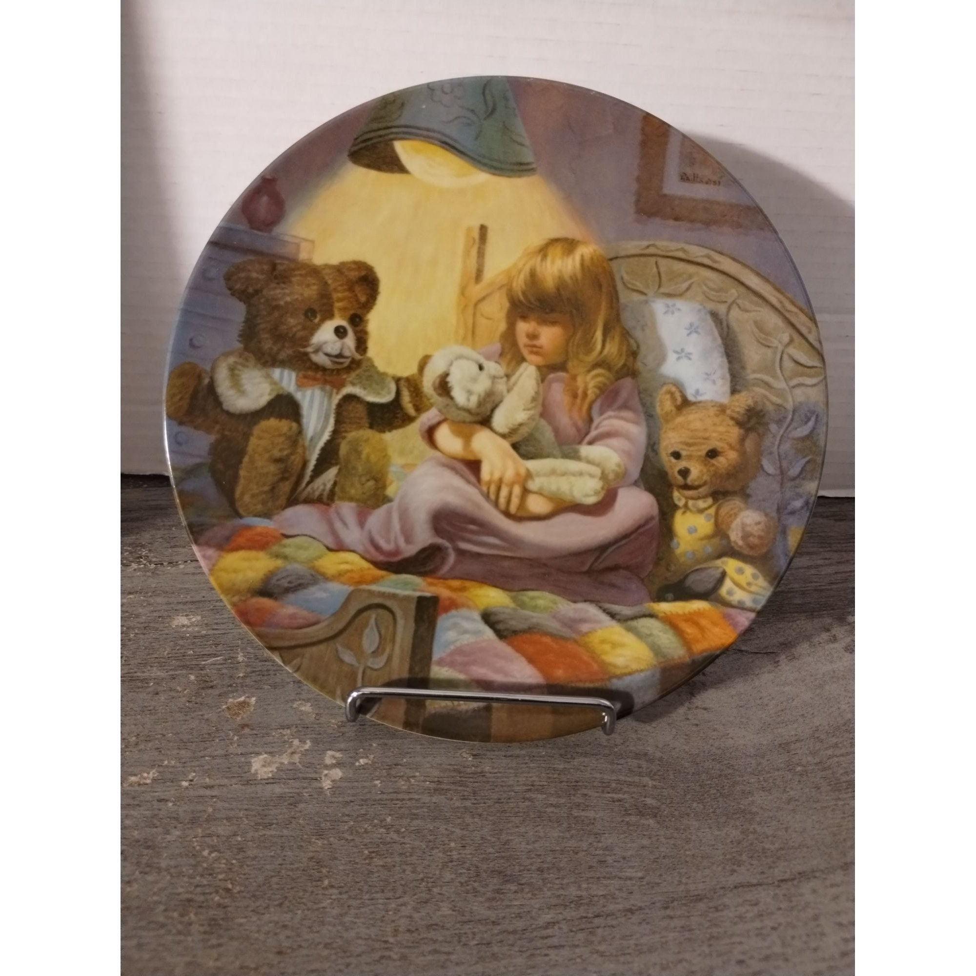 Goldilocks and the Three Bears Collector Plate Gregory Perillo 1982 ...