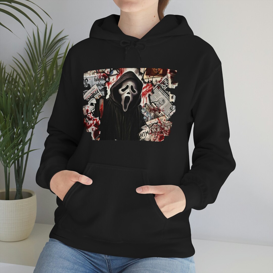 Adult Ghostface Hoodie - Etsy
