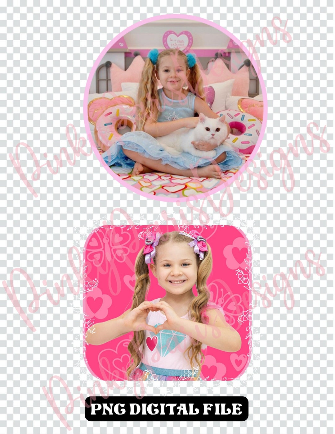 PNG Kids Diana Show Bundle - Etsy