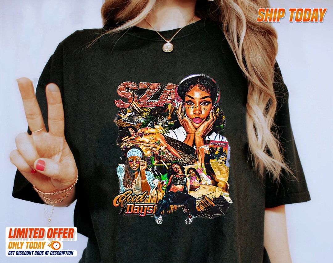 Vintage Sza Good Days Shirt Sza 90s Shirt Sza New Bootleg - Etsy
