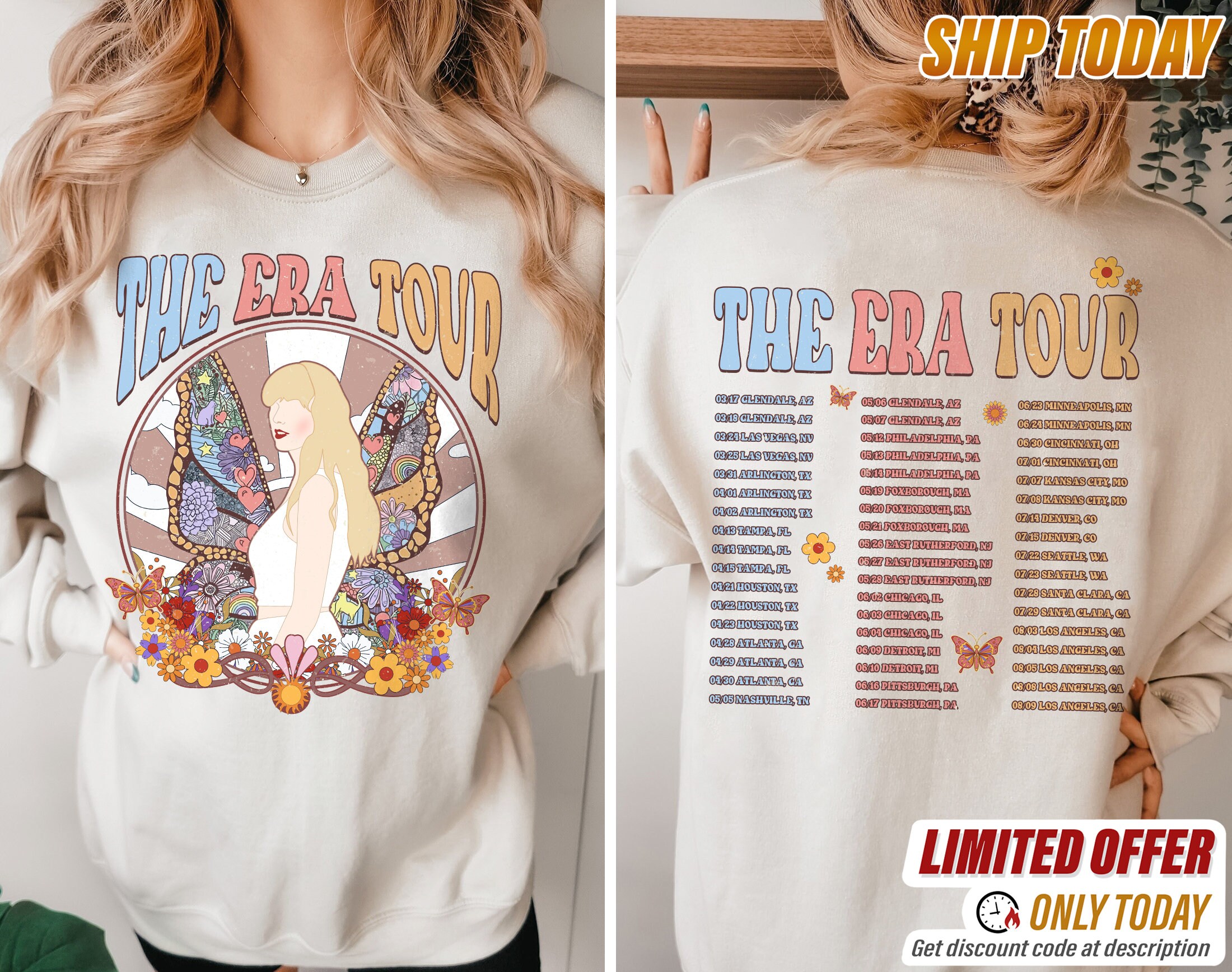 Retro The Eras Tour Shirt, The Eras Tour 2023 Shirt, Taylor The Eras ...
