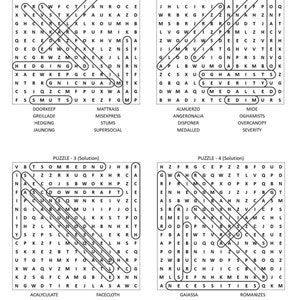 Word Search Master Puzzle | Word Search Puzzle Printable Pages | Word ...