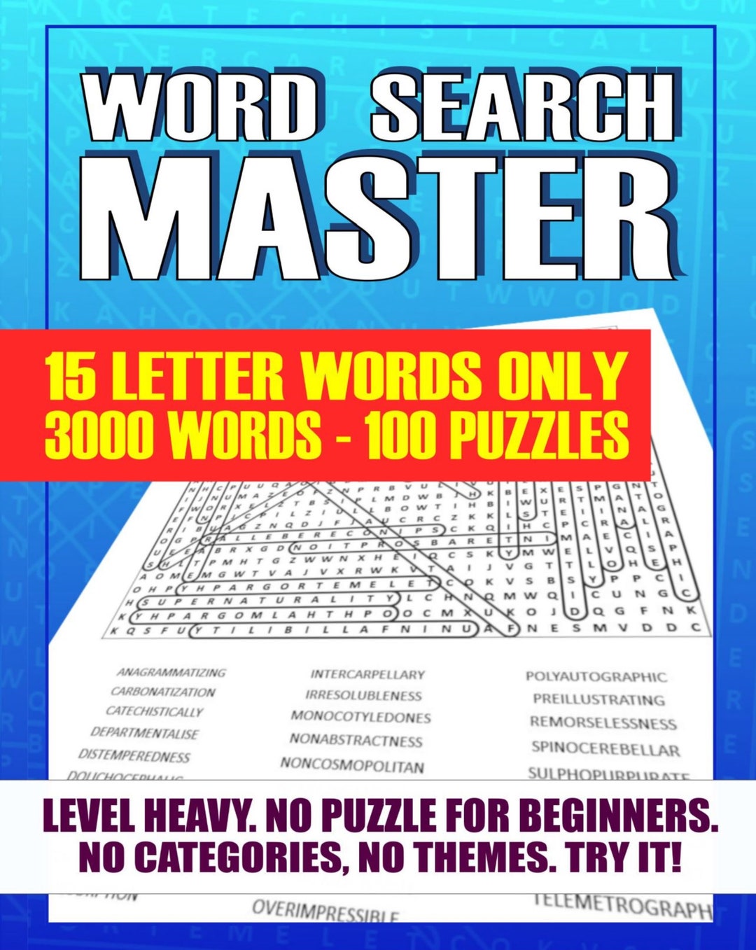 Word Search Master Puzzle | Word Search Puzzle Printable Pages | Word ...