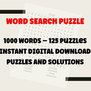 Word Search Master Puzzle | Word Search Puzzle Printable Pages | Word ...