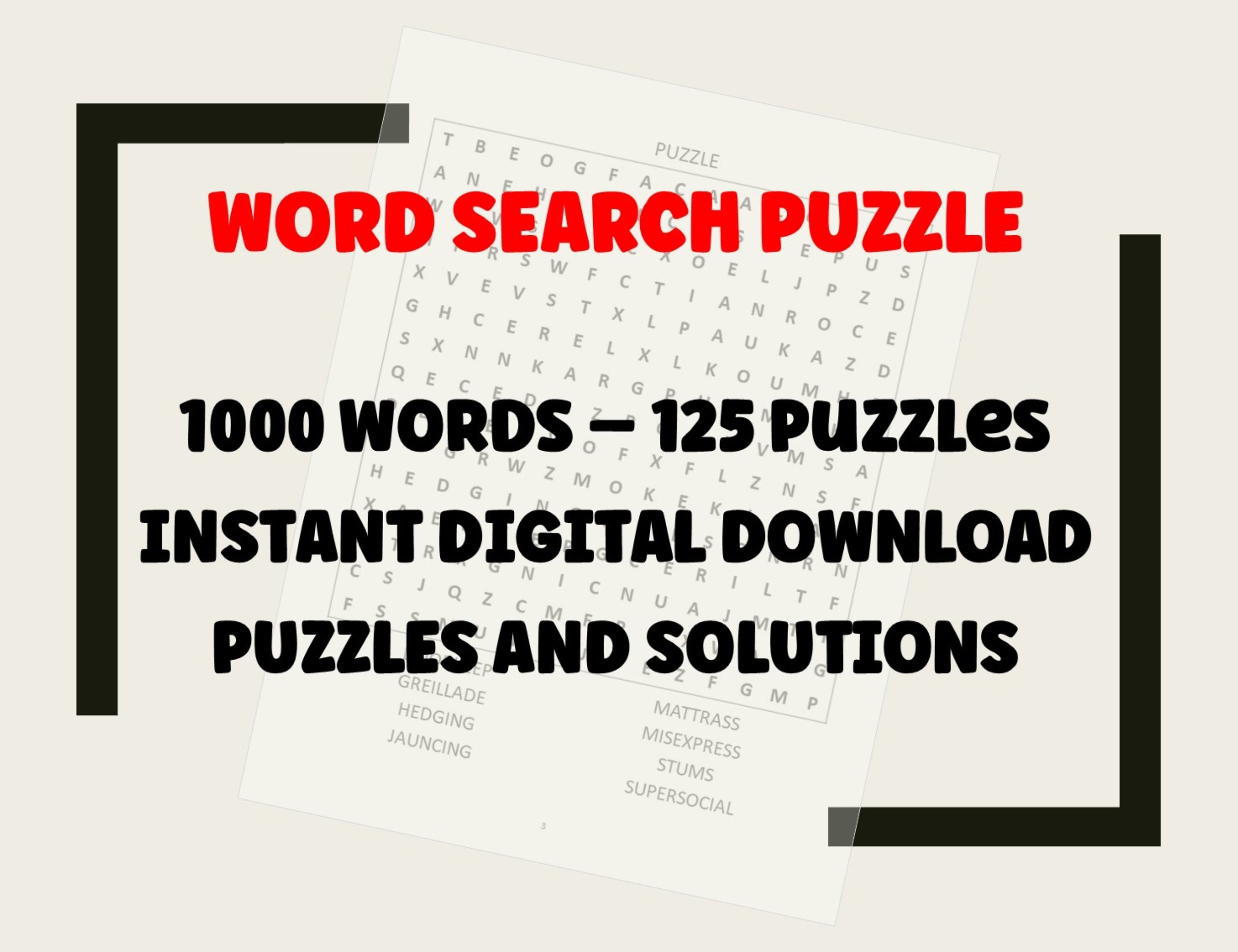 Word Search Master Puzzle | Word Search Puzzle Printable Pages | Word ...