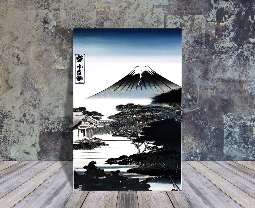 Japanese Style Decor Antique Japanese Wall Art Print Asian Printable ...