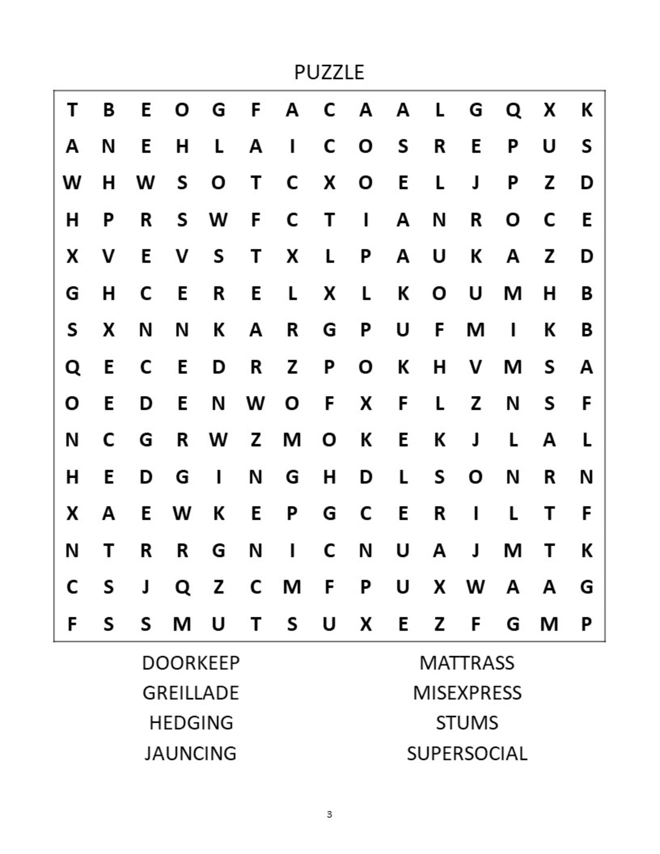 Word Search Master Puzzle | Word Search Puzzle Printable Pages | Word ...