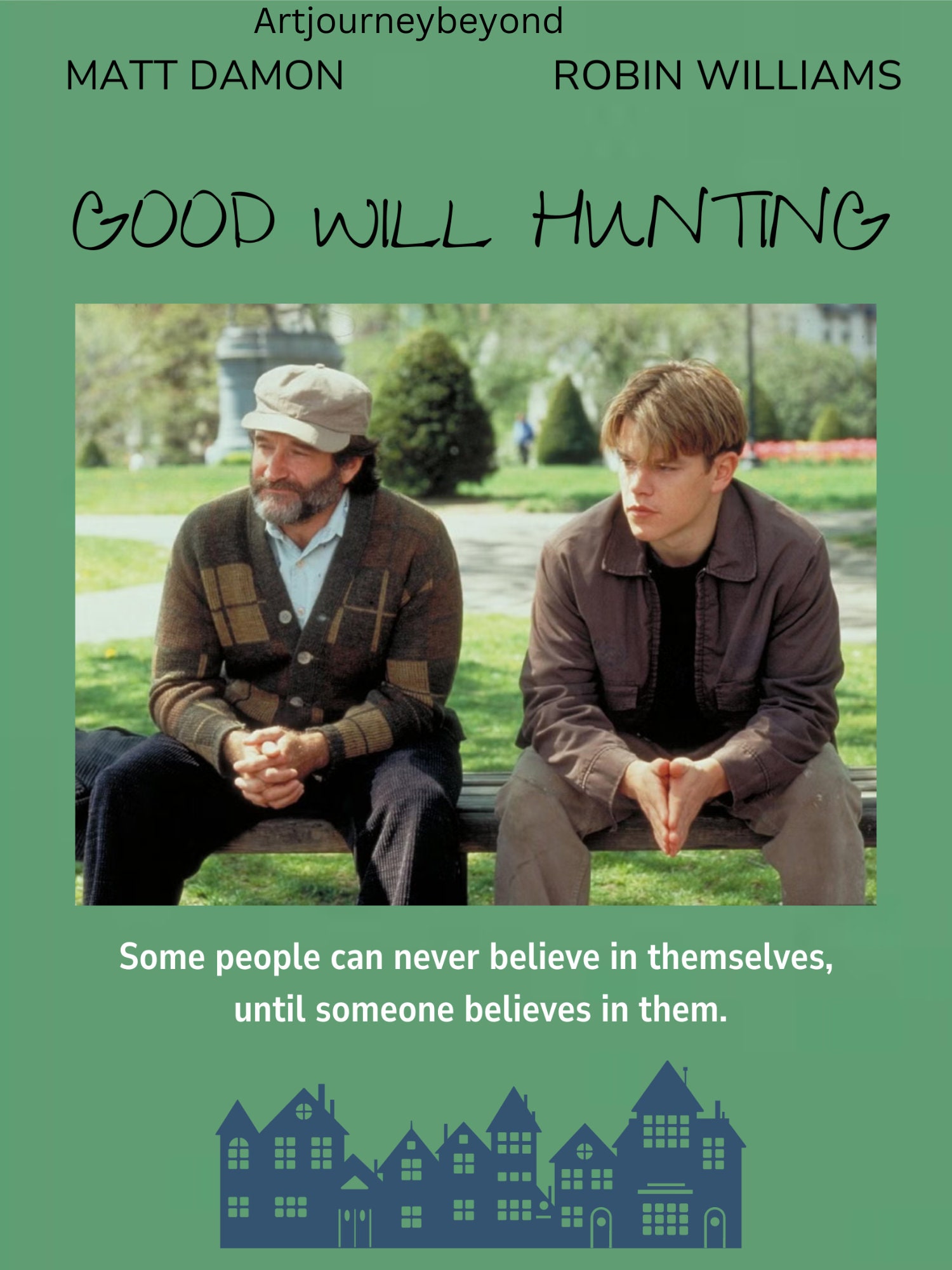 Good Will Hunting Poster, Printable Movie Poster, Quote Wall Poster ...