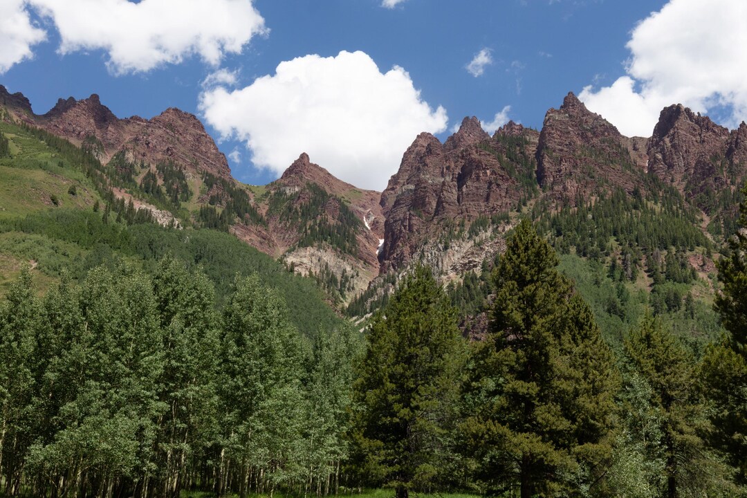 Maroon Bells, CO - Red Rocks Wilderness - Etsy
