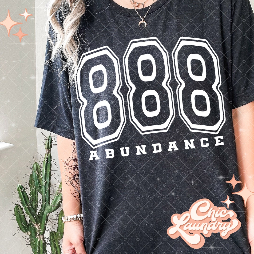 Angel Numbers 888 Abundance Success Financial Prosperity Varsity PNG ...