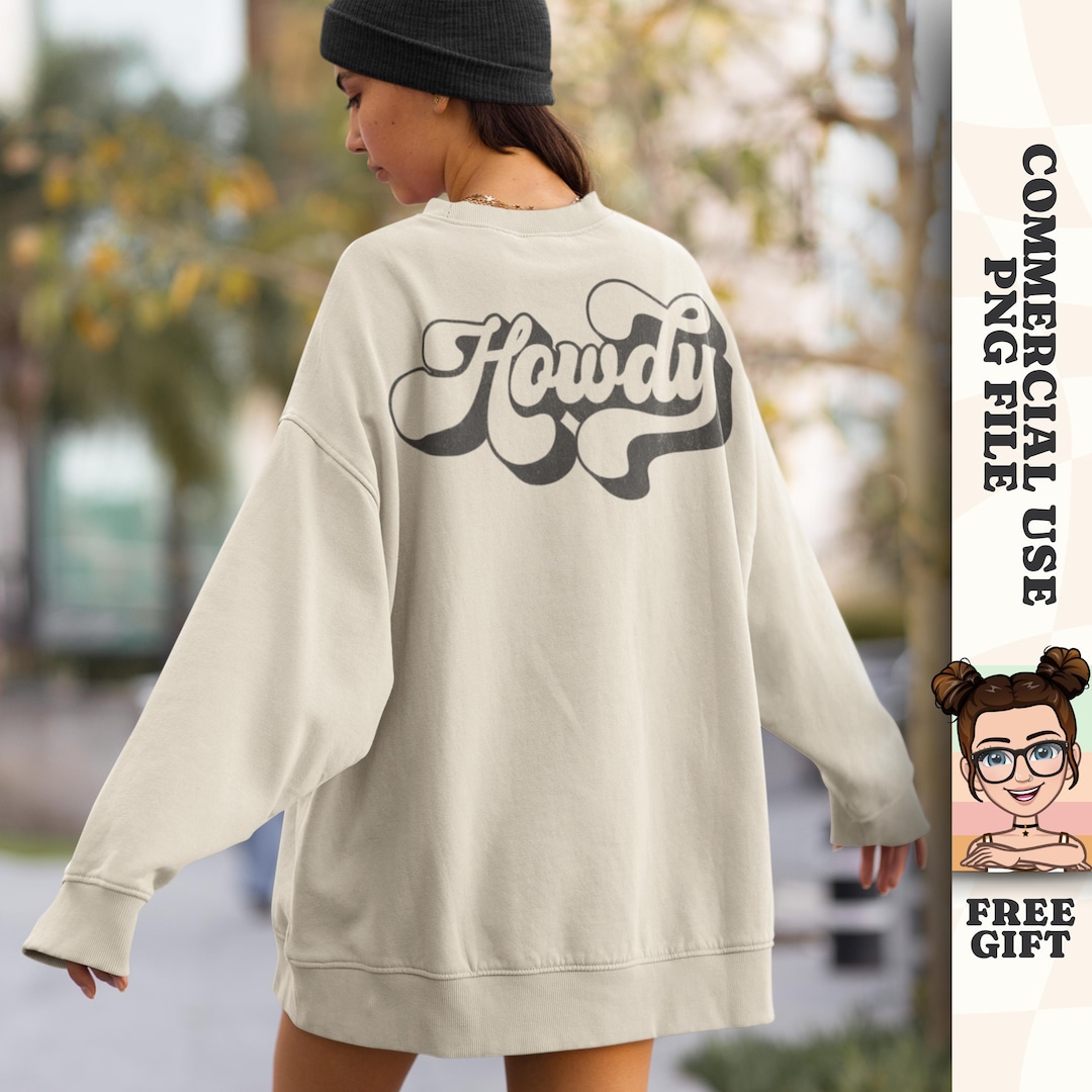 Howdy Country Baddie PNG Plus 3 Free Bonus Files Instant Digital Download Howdy Western Cowgirl ...