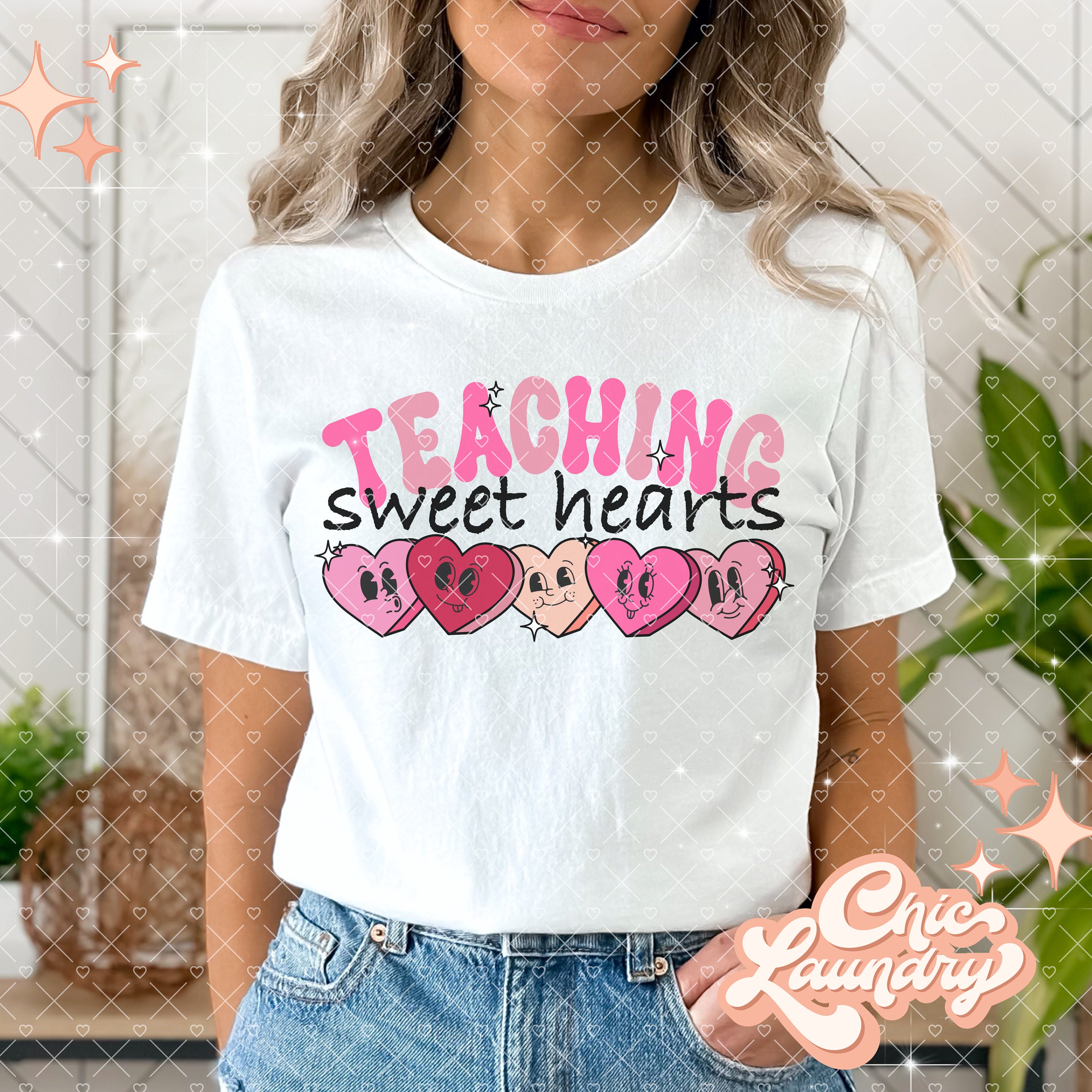 Teaching Sweethearts PNG Digital Download, Teacher Valentines Day Gift ...