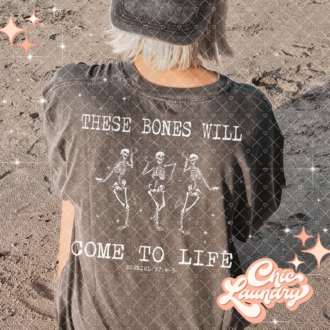 These Bones Will Come to Life Christian Proverb PNG Instant Digital ...