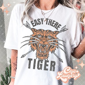Easy There Tiger Rebel Baddie Bad Ass Women Support Babes PNG Instant ...