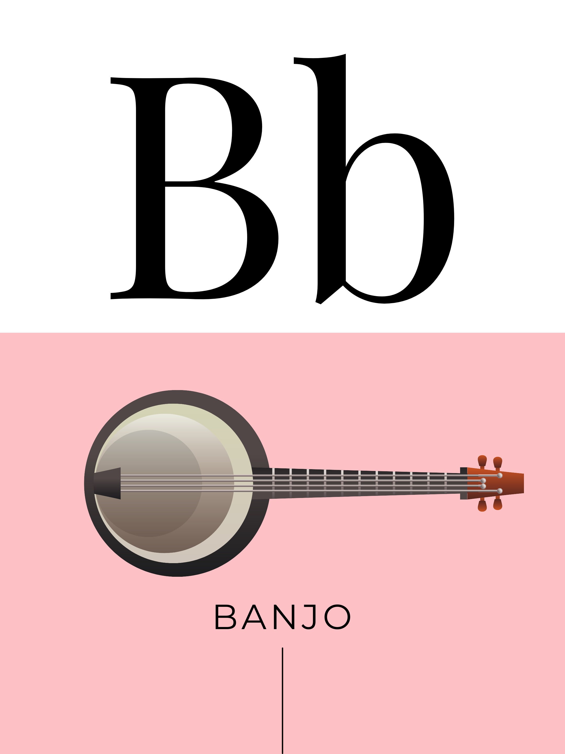 Instrument Alphabet Posters - Etsy