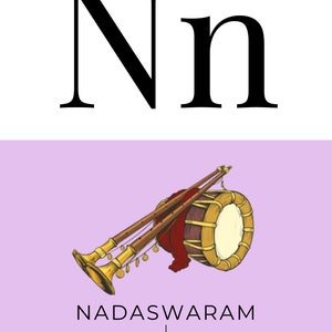 Instrument Alphabet Posters - Etsy