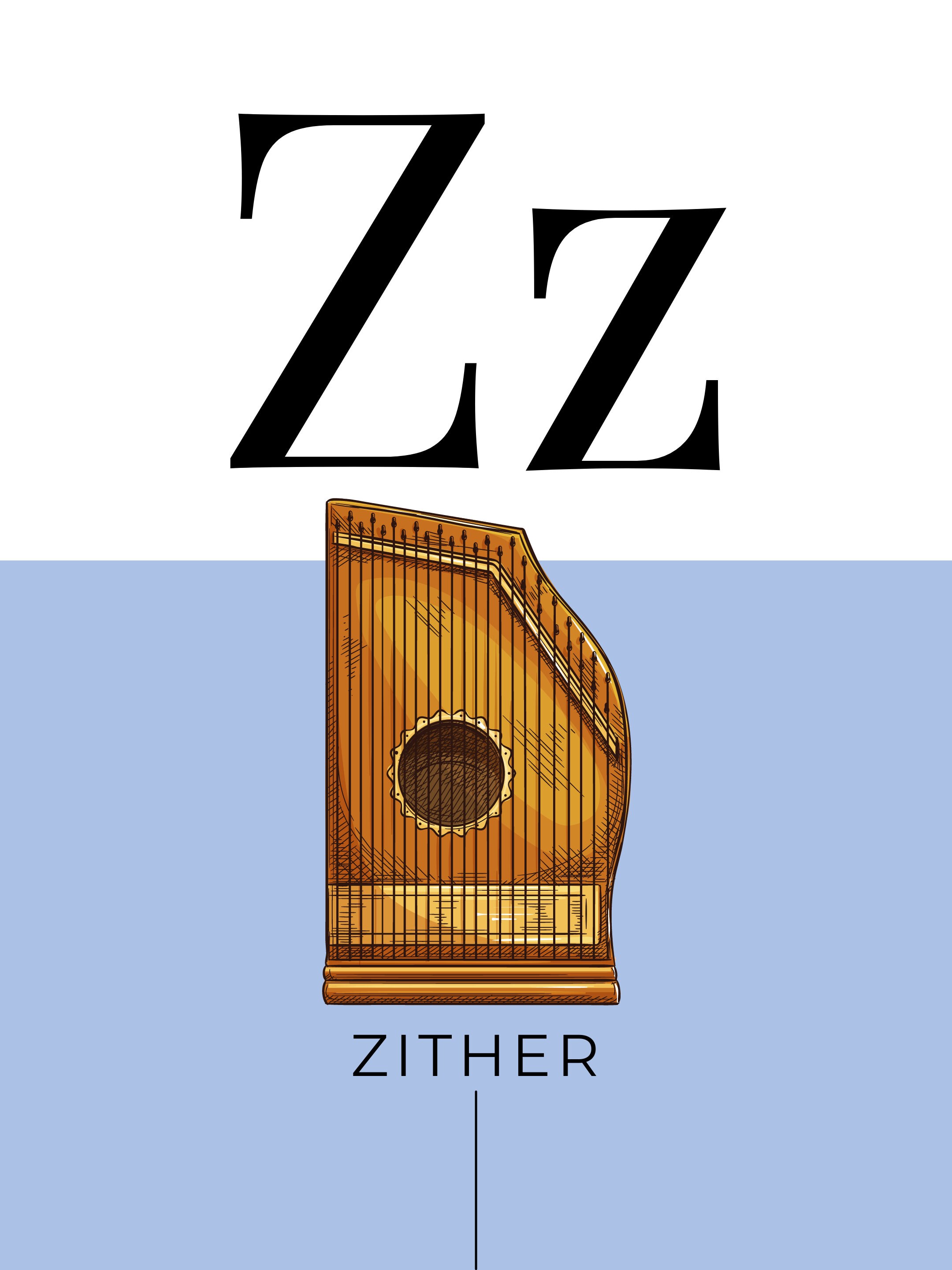 Instrument Alphabet Posters - Etsy