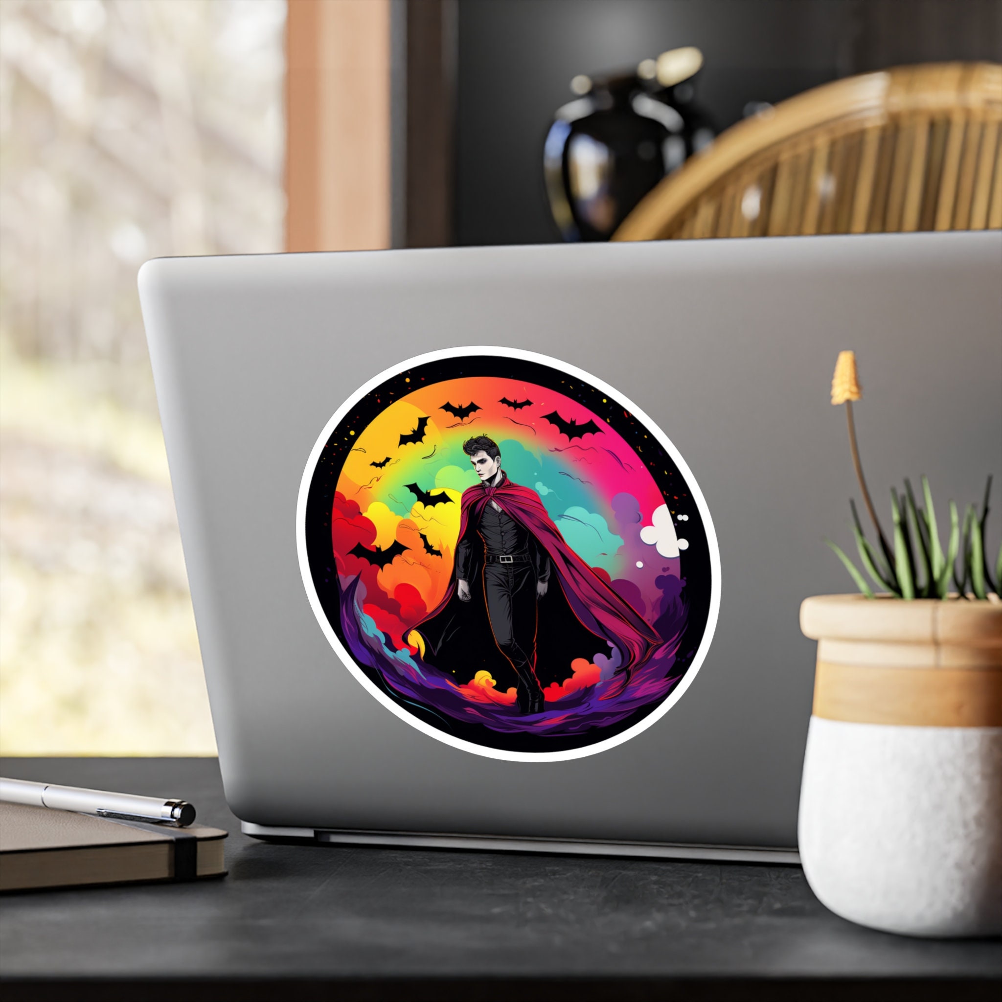 LGBT Pride Vampire Vinyl Decal Halloween Sticker - Etsy